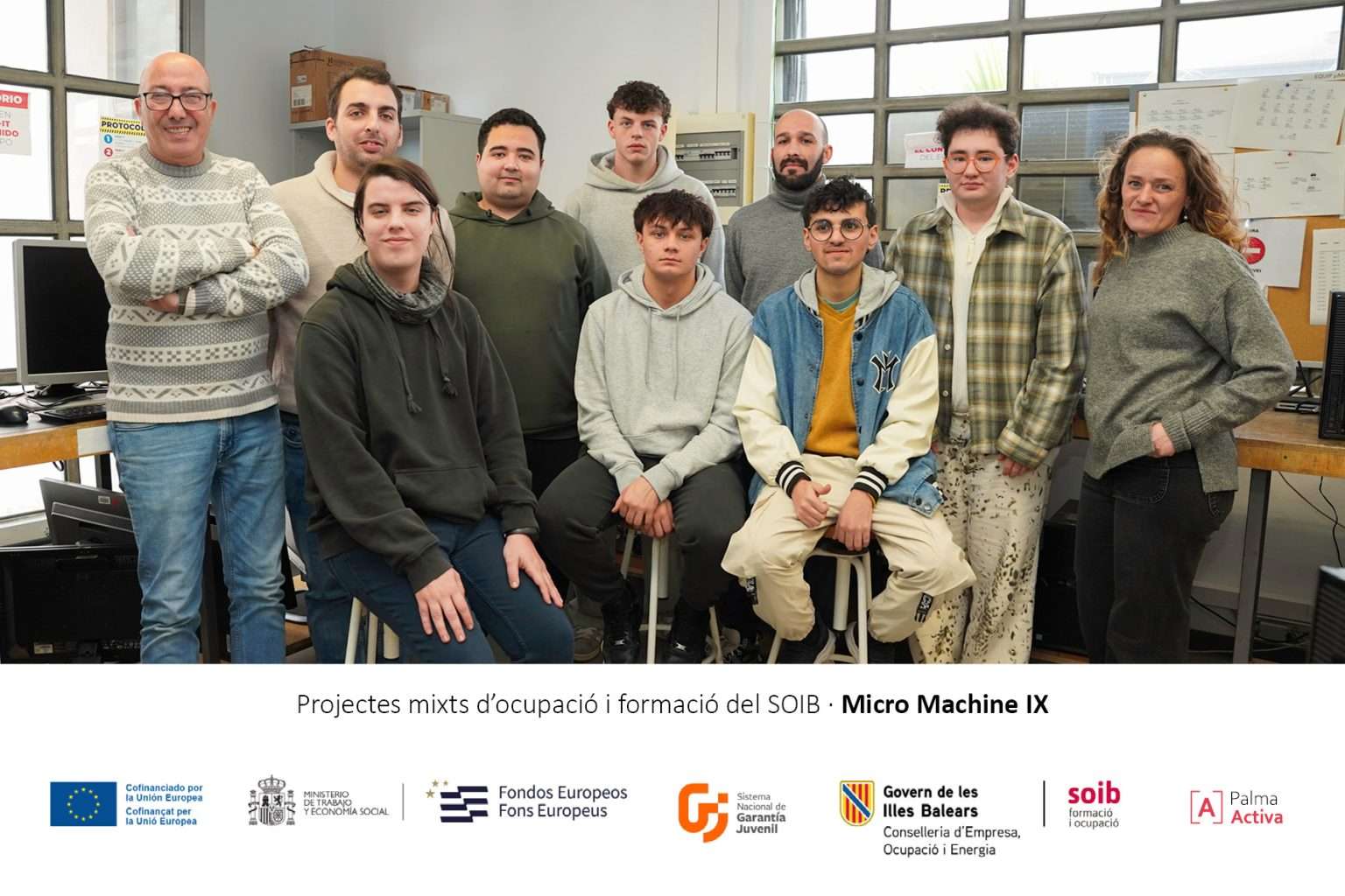 PalmaActiva posa en marxa tres projectes mixts del SOIB que donen ...